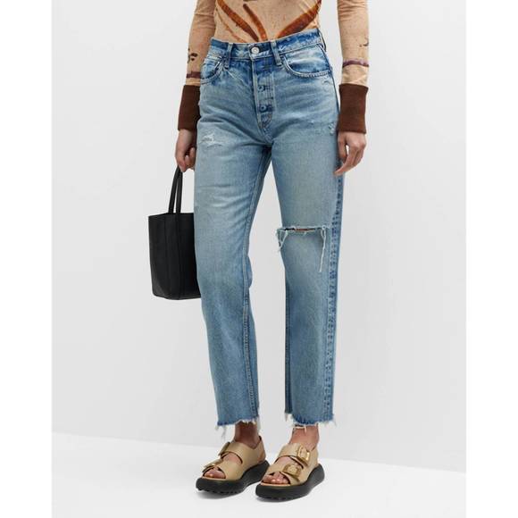 Moussy | Jeans | New Moussy Elma Wide Straight Jean In Light Wash ...